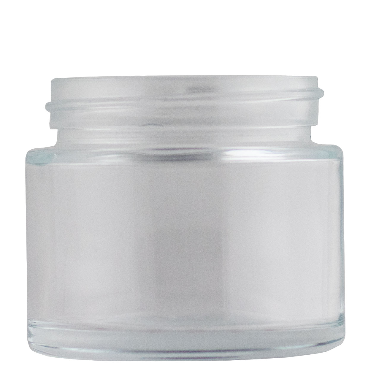 FLAT BOTTOM 2OZ CHILD RESISTANT GLASS JAR - 140PC - BULK PRICE $0.18 ...